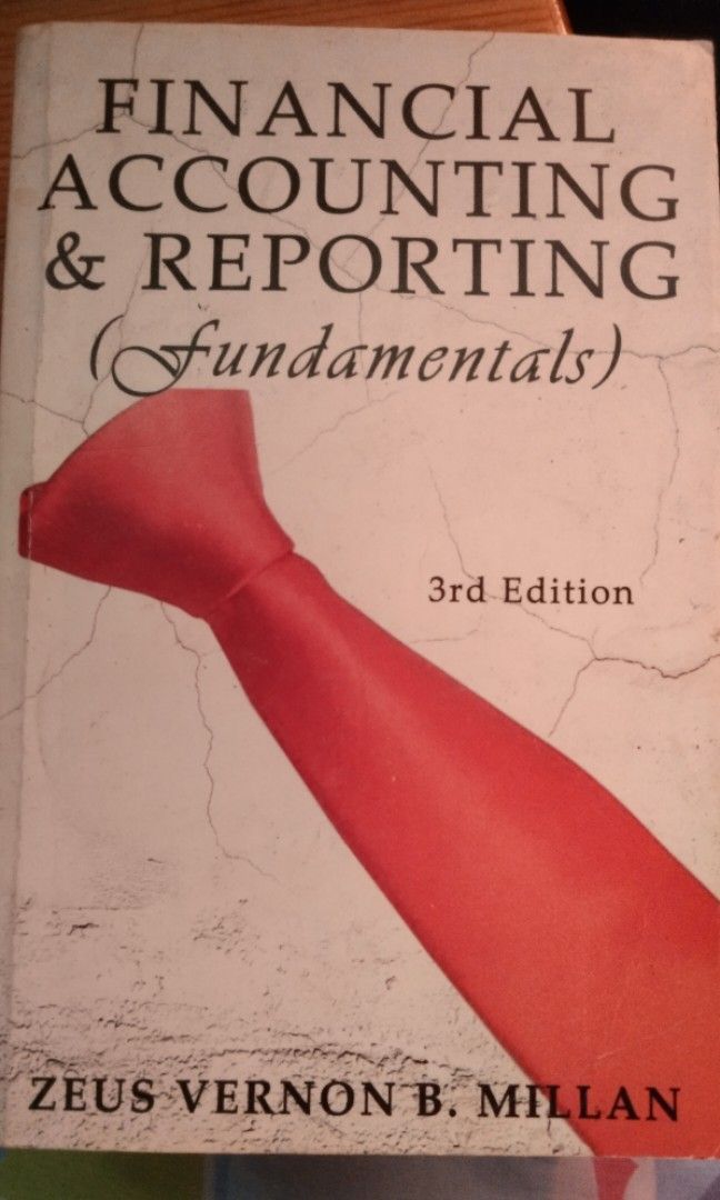 Financial Accounting and Reporting 3rd edition by Zeus Millan, Hobbies ...