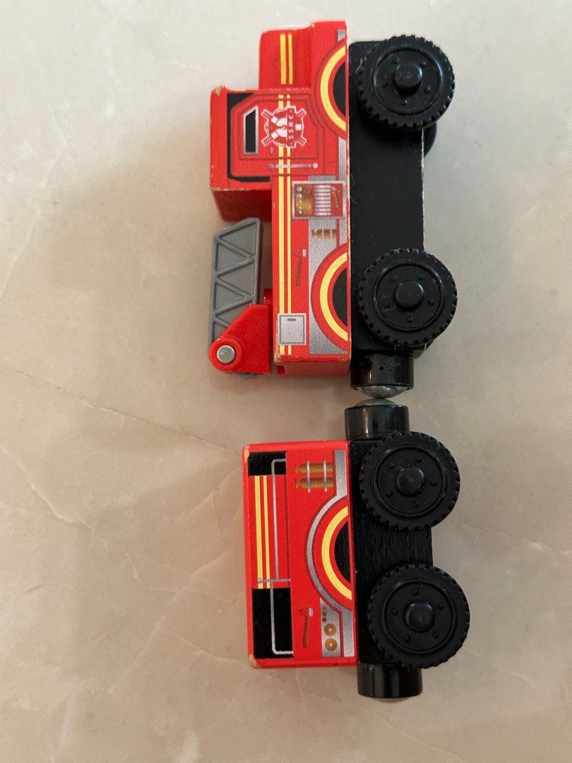 Flynn wooden train, Hobbies & Toys, Toys & Games on Carousell