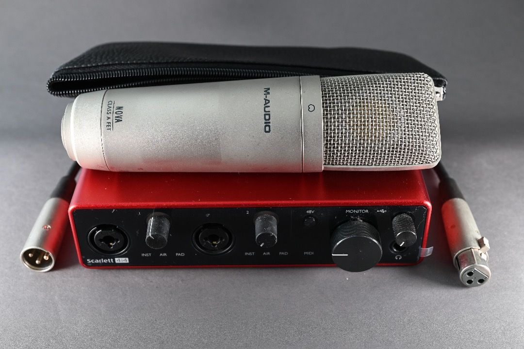 Focusrite Scarlet 4i4 (GEN 3) and M-Audio NOVA, Audio, Other Audio ...
