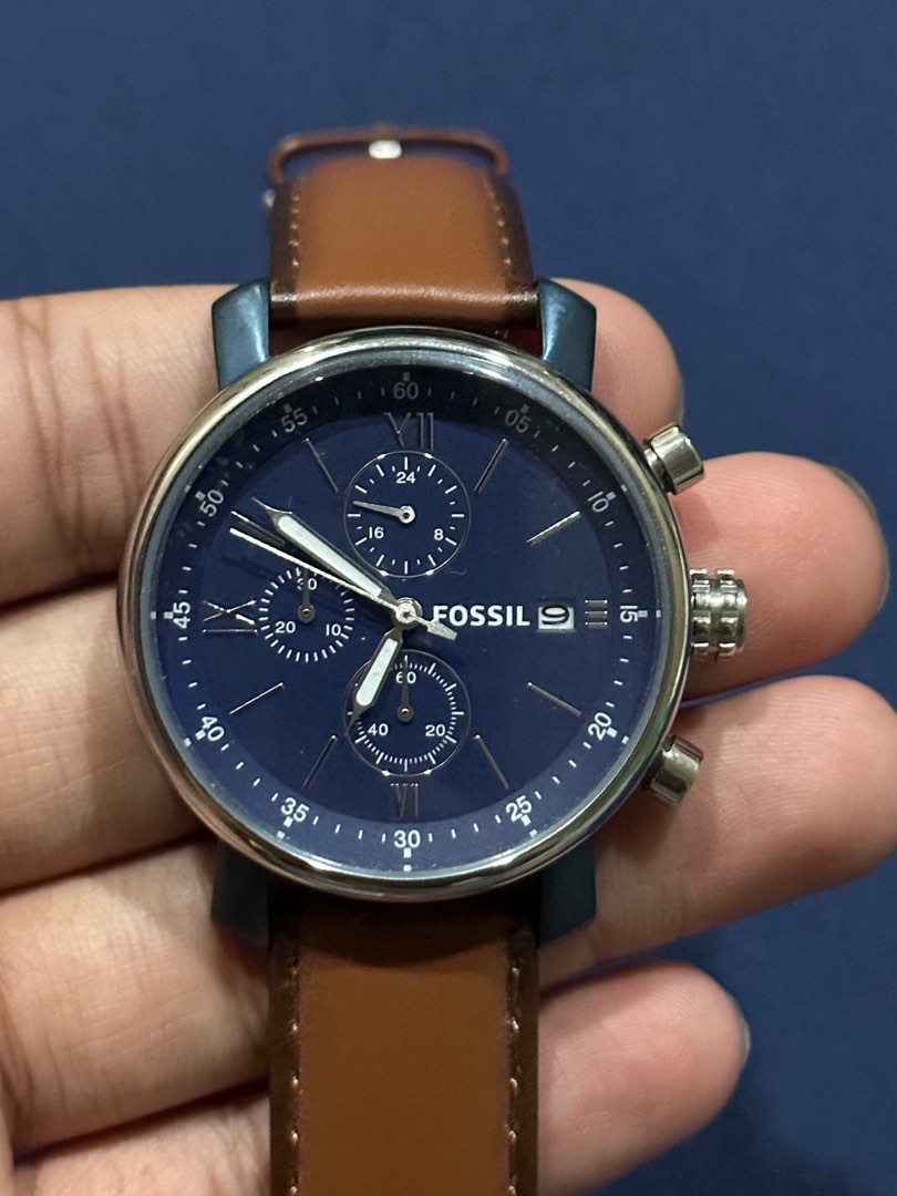 Fossil Rhett Chronograph, Men's Fashion, Watches & Accessories, Watches ...