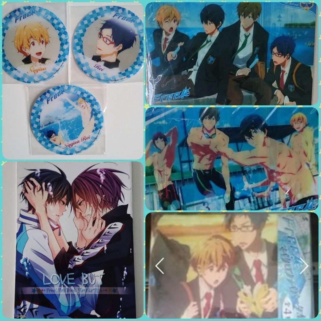 Free! Iwatobi & Samezuka/ Ace of Diamond Double Sided Poster - Haru ...