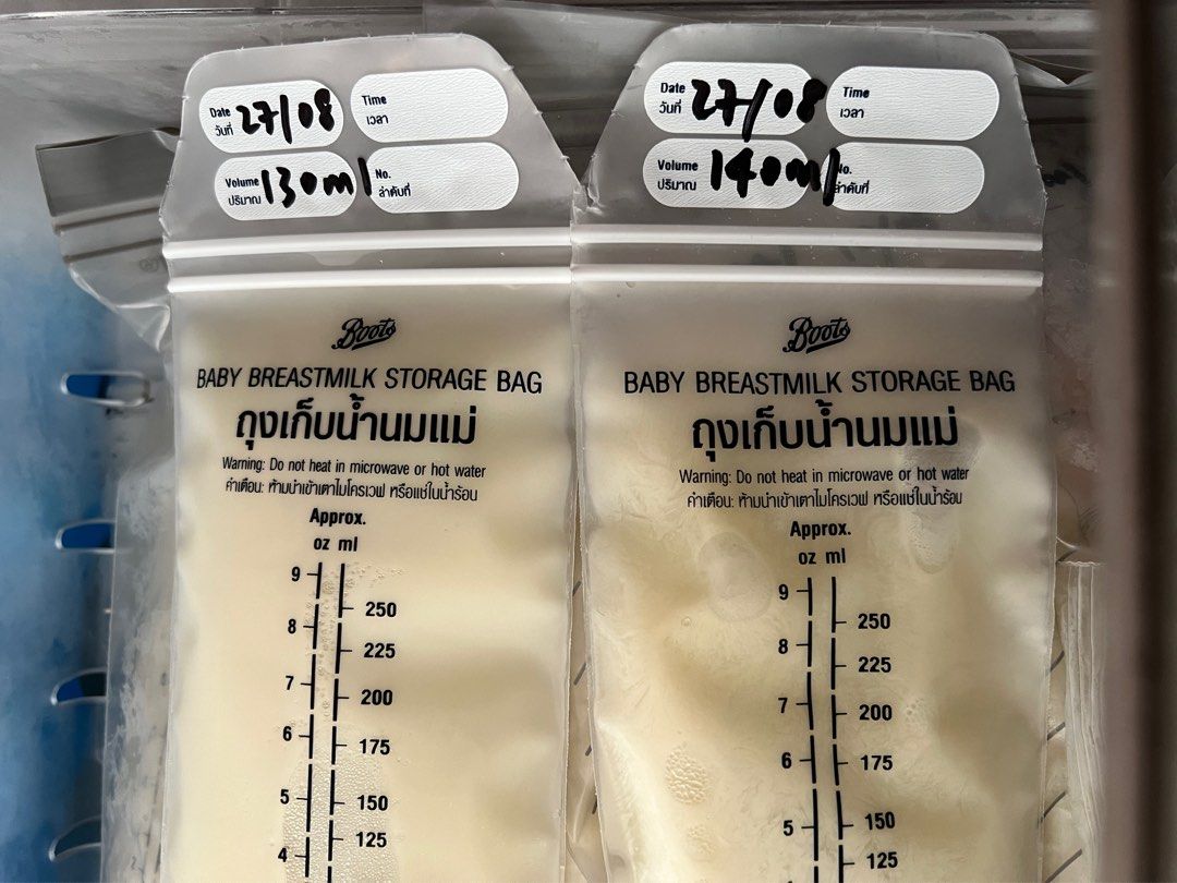 Frozen Breastmilk, Babies & Kids, Nursing & Feeding, Breastfeeding ...