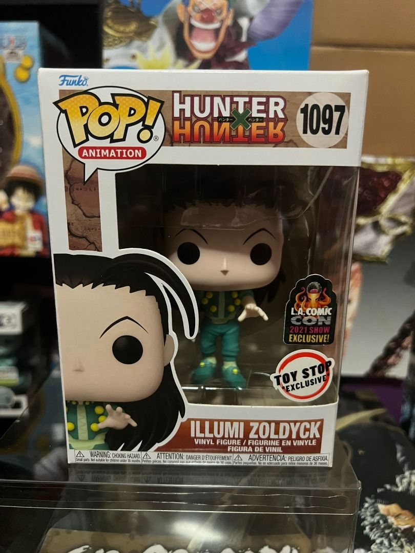 Funko Hunter X Hunter : Illumi Zoldyck (Free Delivery & Protector ...