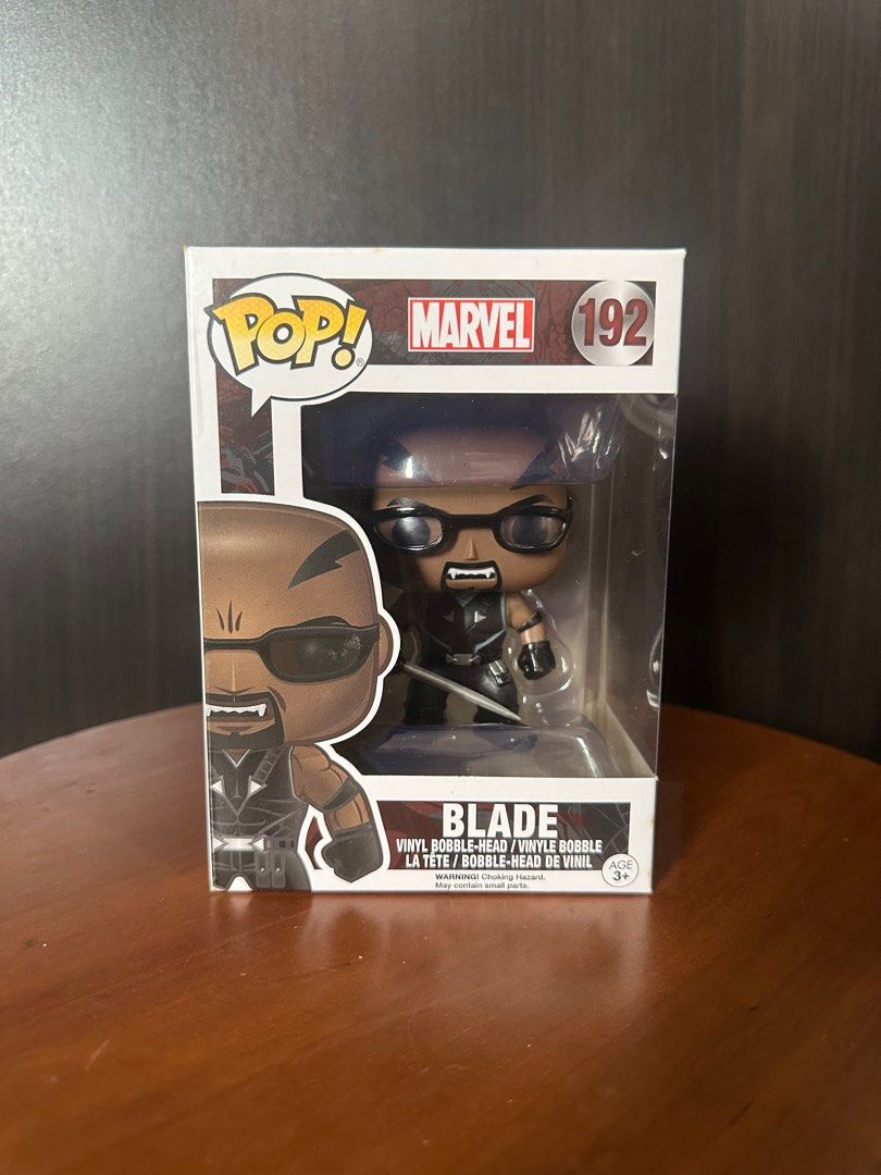 Funko Pop Marvel Blade #192, Hobbies & Toys, Toys & Games on Carousell