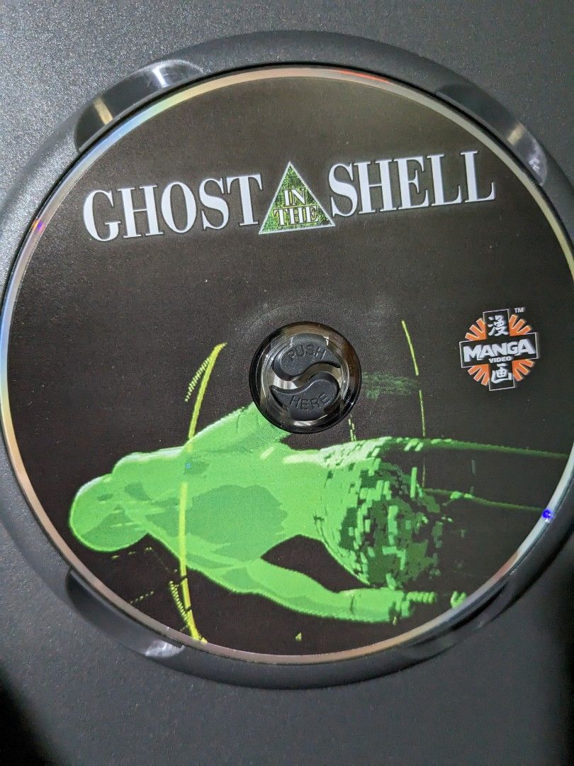 Ghost in the Shell DVD vintage 1998 edition, Hobbies & Toys, Music ...