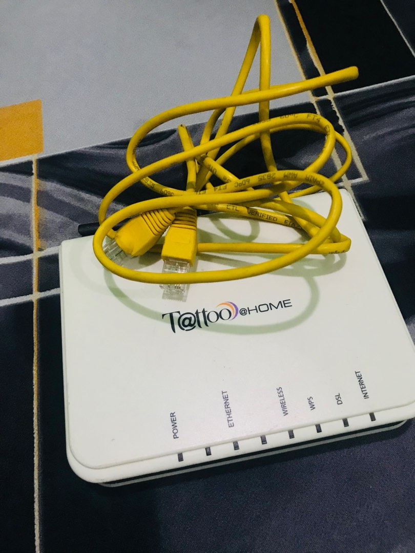 Globe Tattoo Modem Router, Computers & Tech, Printers, Scanners ...