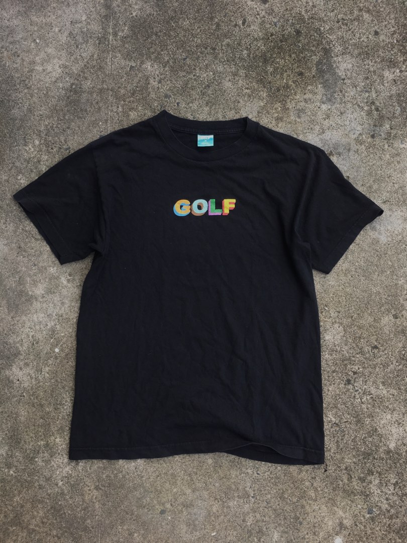 Golf Wang Rainbow Script Tee, Men's Fashion, Tops & Sets, Tshirts ...