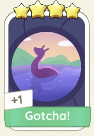 Gotcha! Monopoly Go 4-Star sticker, Hobbies & Toys, Toys & Games on ...