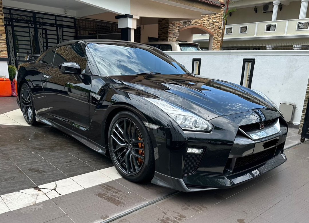 GTR R35 BLACK EDITION, Cars, Cars for Sale on Carousell