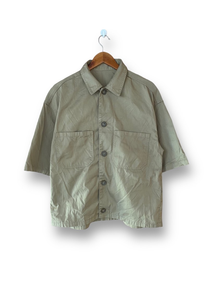 GU Chef Shirt, Men's Fashion, Activewear on Carousell