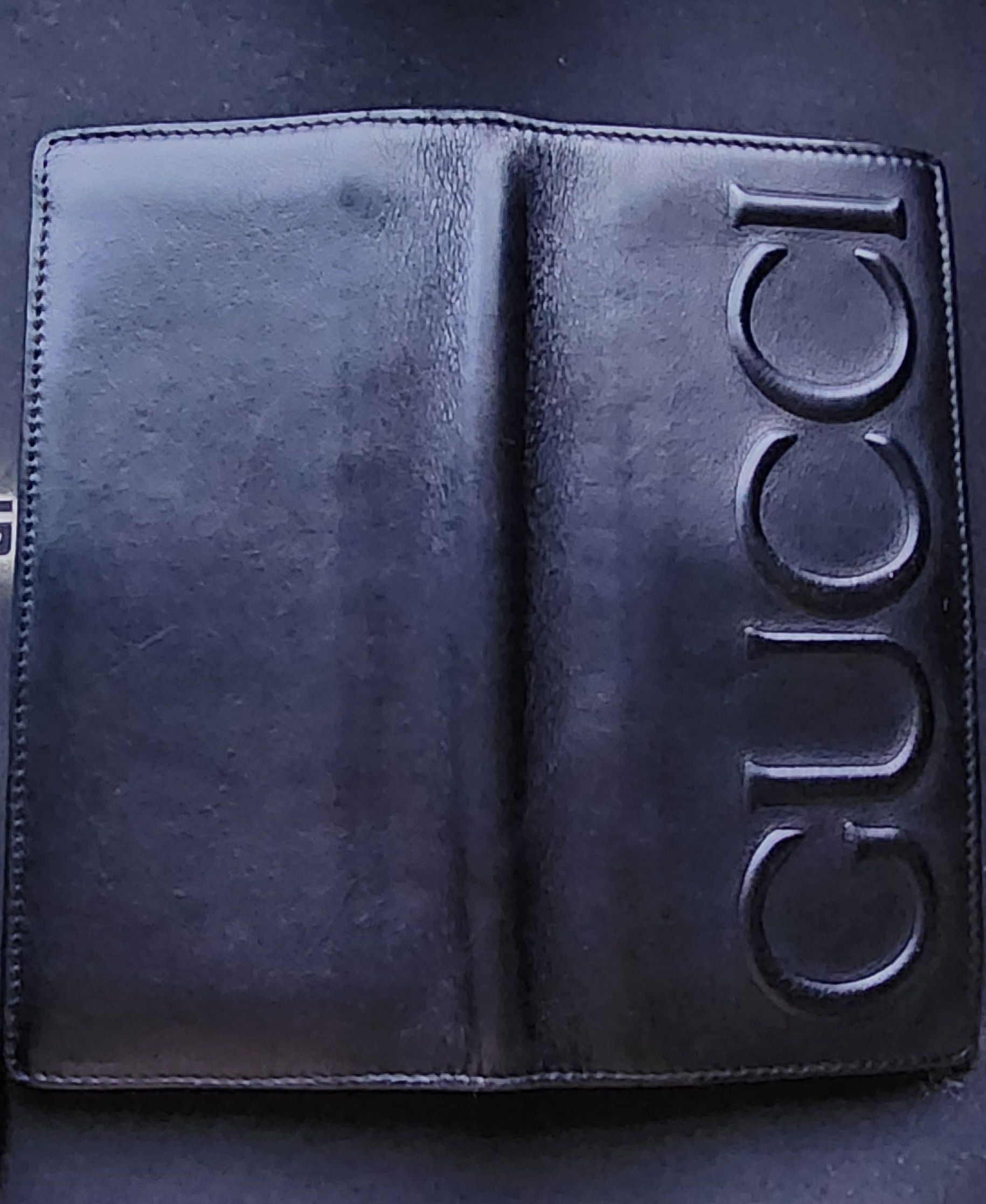 Gucci Embossed logo long wallet., Luxury, Bags & Wallets on Carousell
