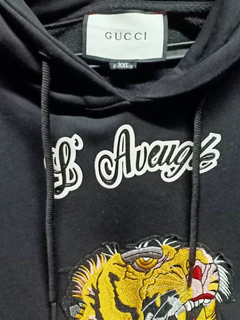 Gucci L'Aveugle Par Amour Jacket, Men's Fashion, Coats, Jackets and ...