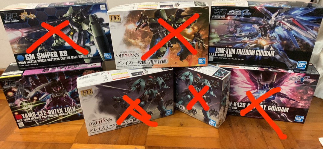 Gundam gunpla, Hobbies & Toys, Toys & Games on Carousell