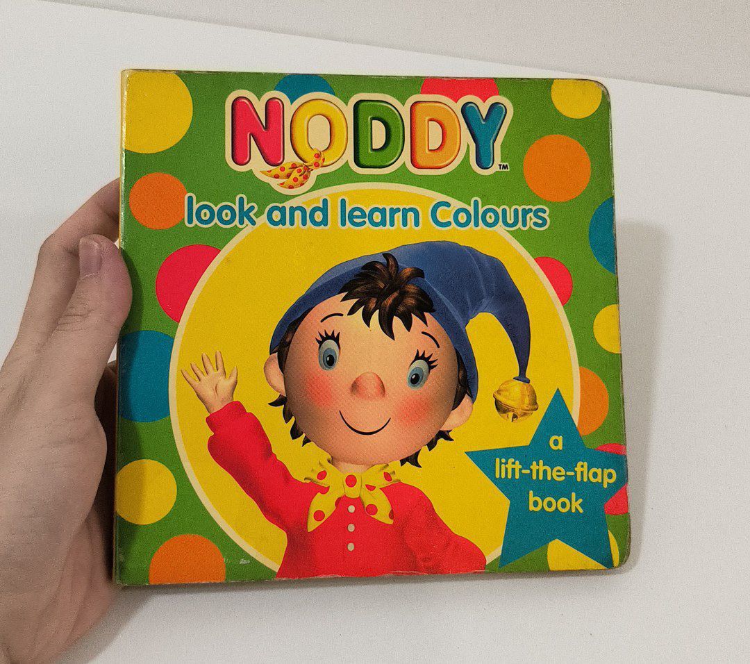Hardbook Noddy Look and Learn colors Lift the flap book, Hobbies & Toys ...
