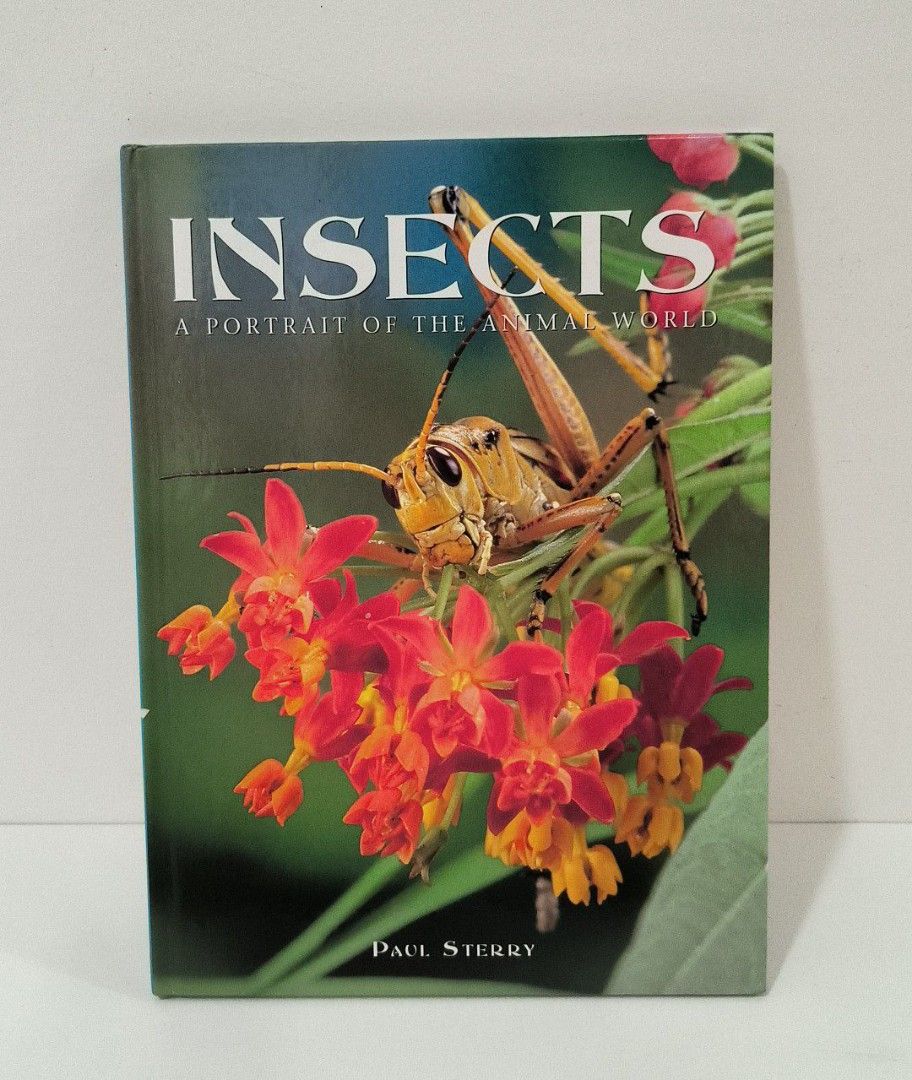 Hardcover Insects A portrait of the animal world Large size - all real ...