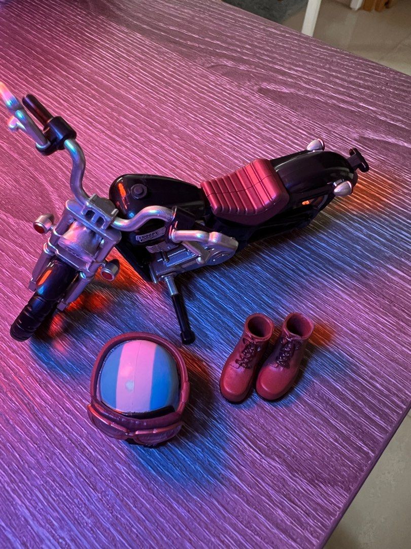 Harley Davison x snoopy bike vintage motorbike miniature, Hobbies ...