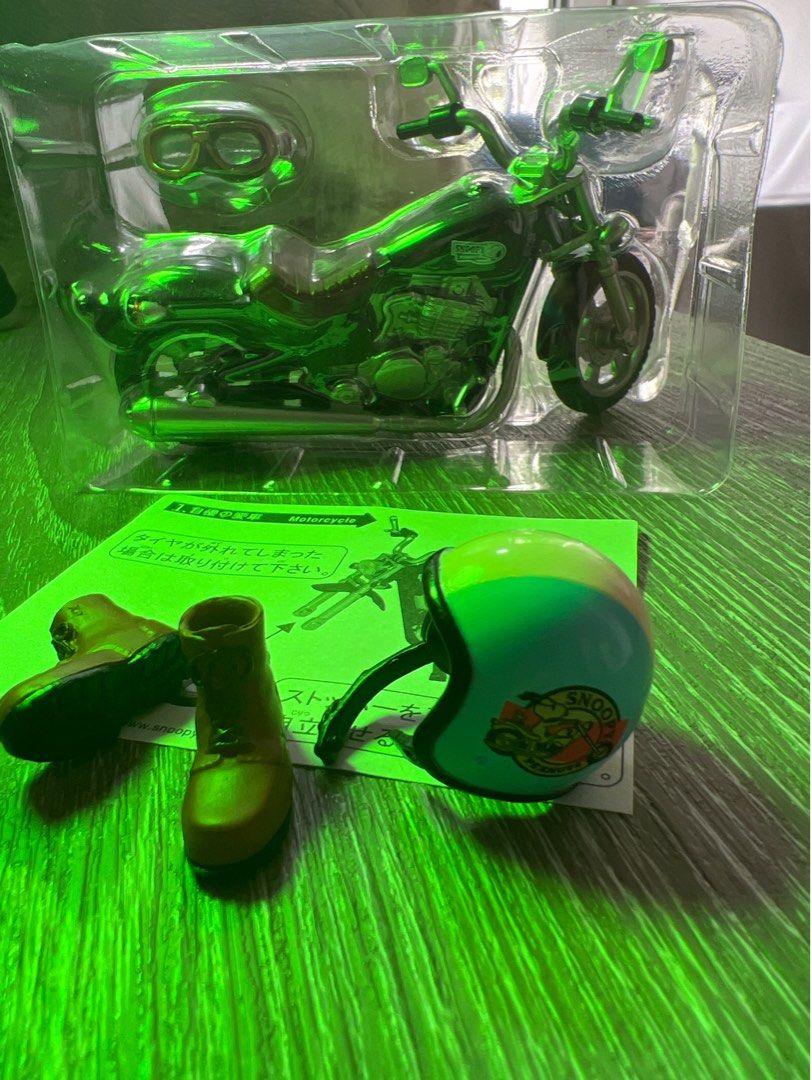 Harley Davison x snoopy bike vintage motorbike miniature, Hobbies ...