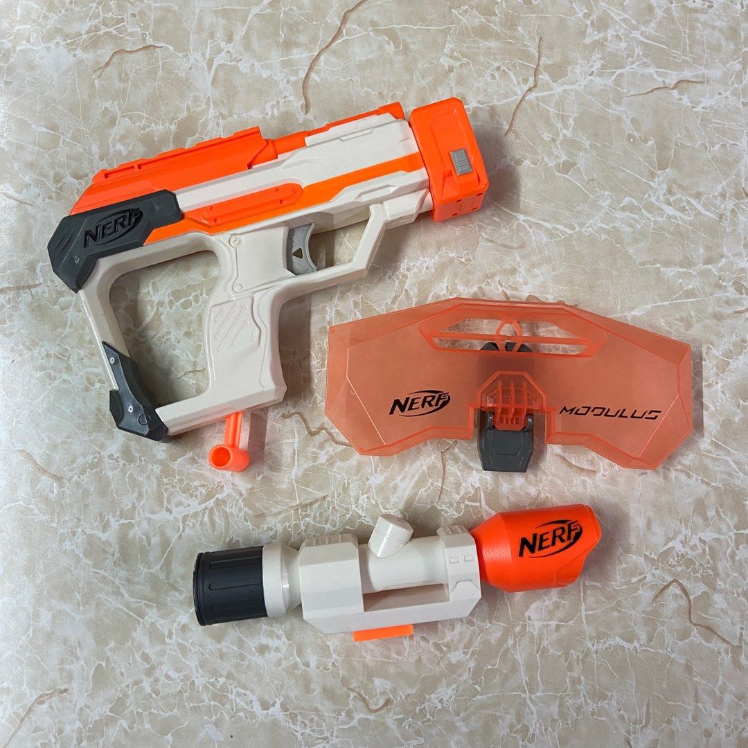 Hasbro NERF N-STRIKE MODULUS KIT SET, 興趣及遊戲, 玩具 & 遊戲類 - Carousell