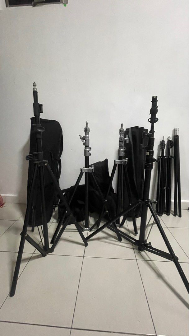 Heavy duty light stand and carry bag, Photography, Photography ...