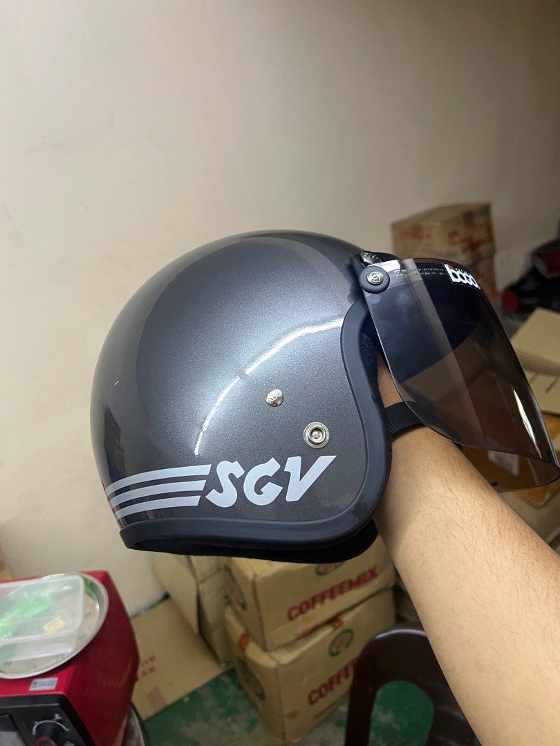 Helmet SGV, Auto Accessories on Carousell