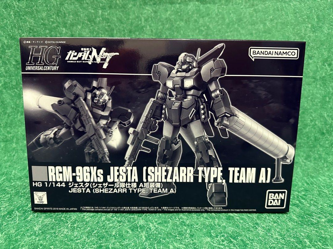 HG 1/144 Jesta (Shezarr Type Team A) (Gundam Narrative), Hobbies & Toys ...