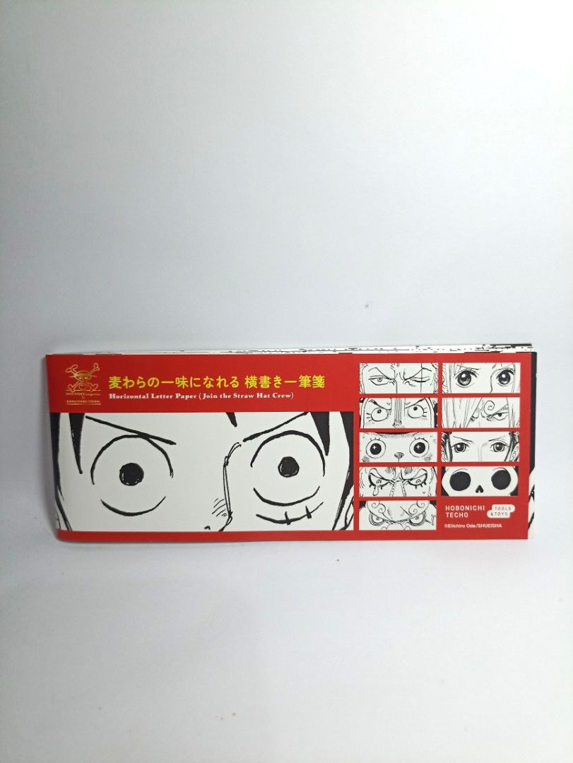 HOBONICHI x ONE PIECE Horizontal Letter Paper, Hobbies & Toys ...