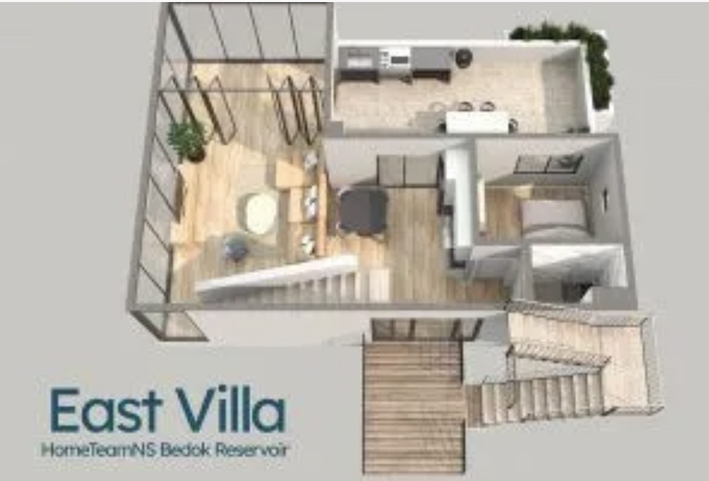 *HomeTeamNS Bedok (East Villa 1 Deluxe reservoir) Chalet 12-13 October ...