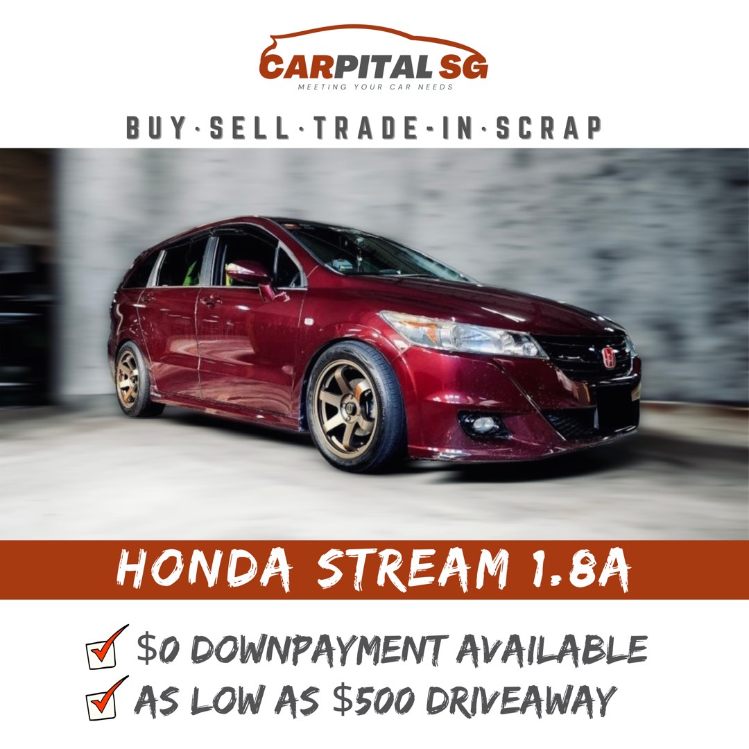 Honda Stream 1.8 (A), Cars, Used Cars on Carousell