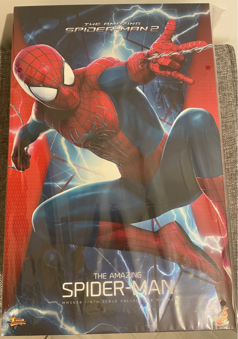 Hottoys MMS658 The Amazing Spider-Man 2, 興趣及遊戲, 玩具 & 遊戲類 - Carousell