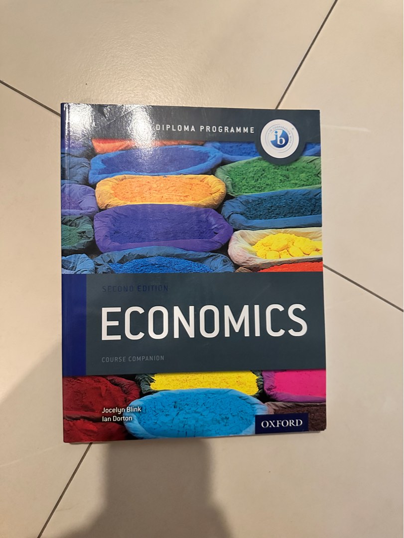 IB Economics TEXTBOOK, Hobbies & Toys, Books & Magazines, Textbooks on ...