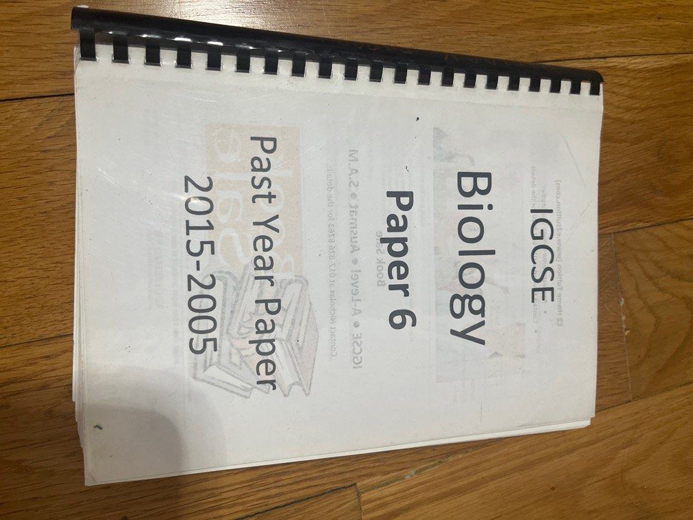 IGCSE Biology Paper 6, Hobbies & Toys, Books & Magazines, Textbooks on ...