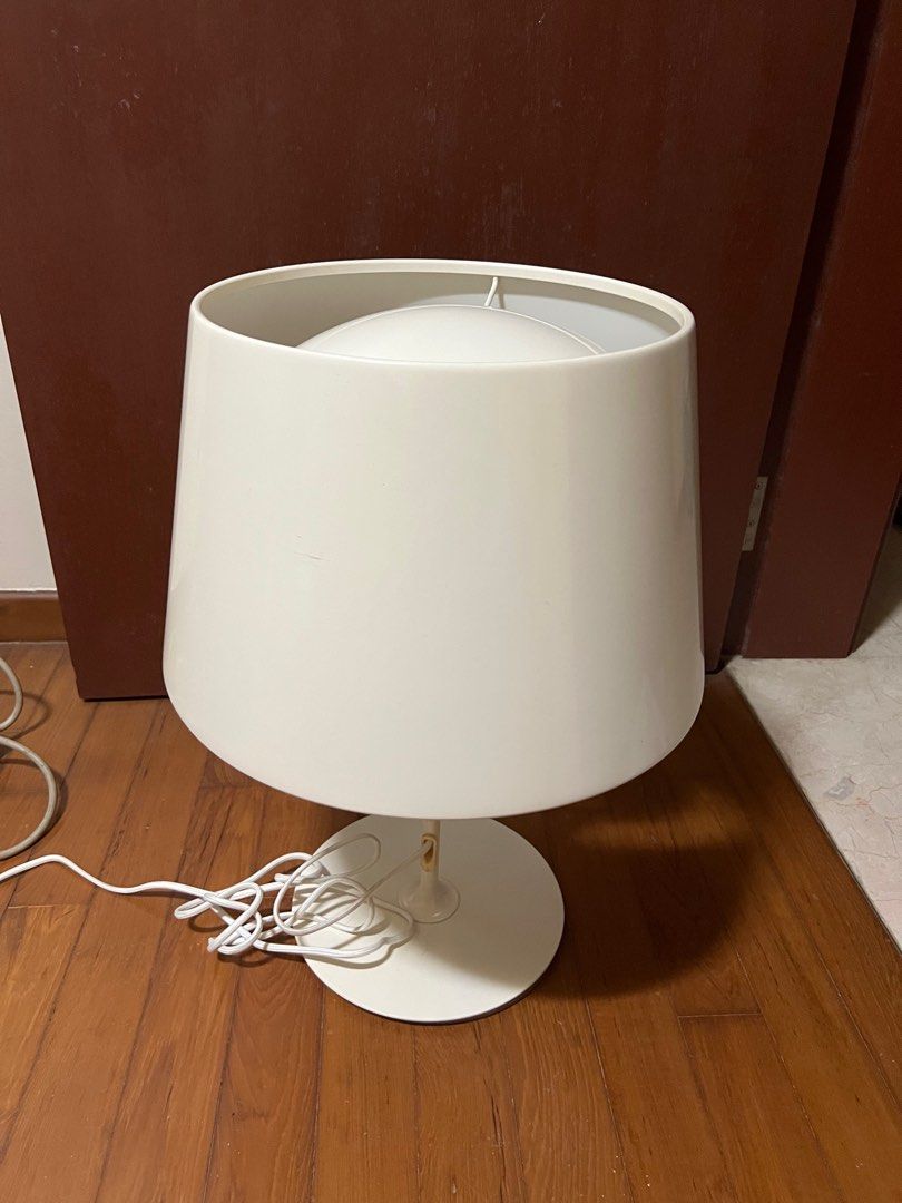 Ikea Kulla Table Lamp Contemporary Modern with a Three Way (3) Dimmer ...