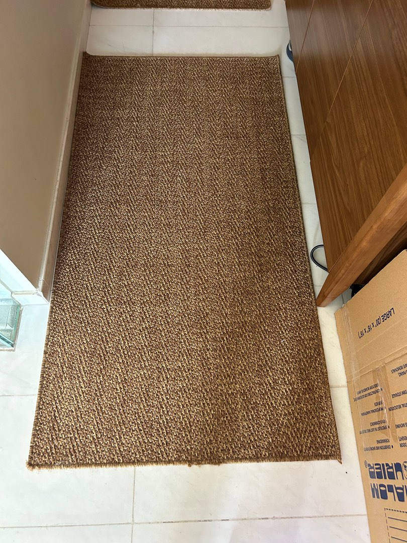 IKEA woven rug, Furniture & Home Living, Home Decor, Carpets, Mats ...