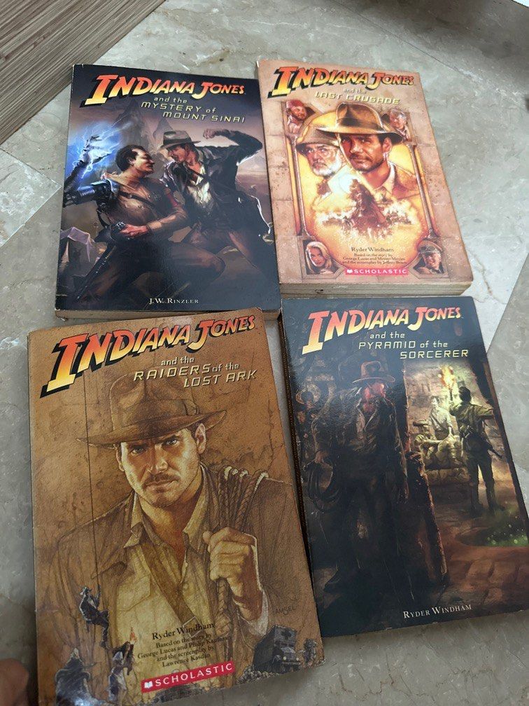 Indiana jones, Hobbies & Toys, Books & Magazines, Fiction & Non-Fiction ...