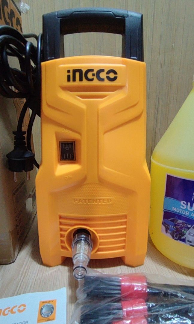 Ingco Pressure Washer 1400w, Furniture & Home Living, Cleaning ...