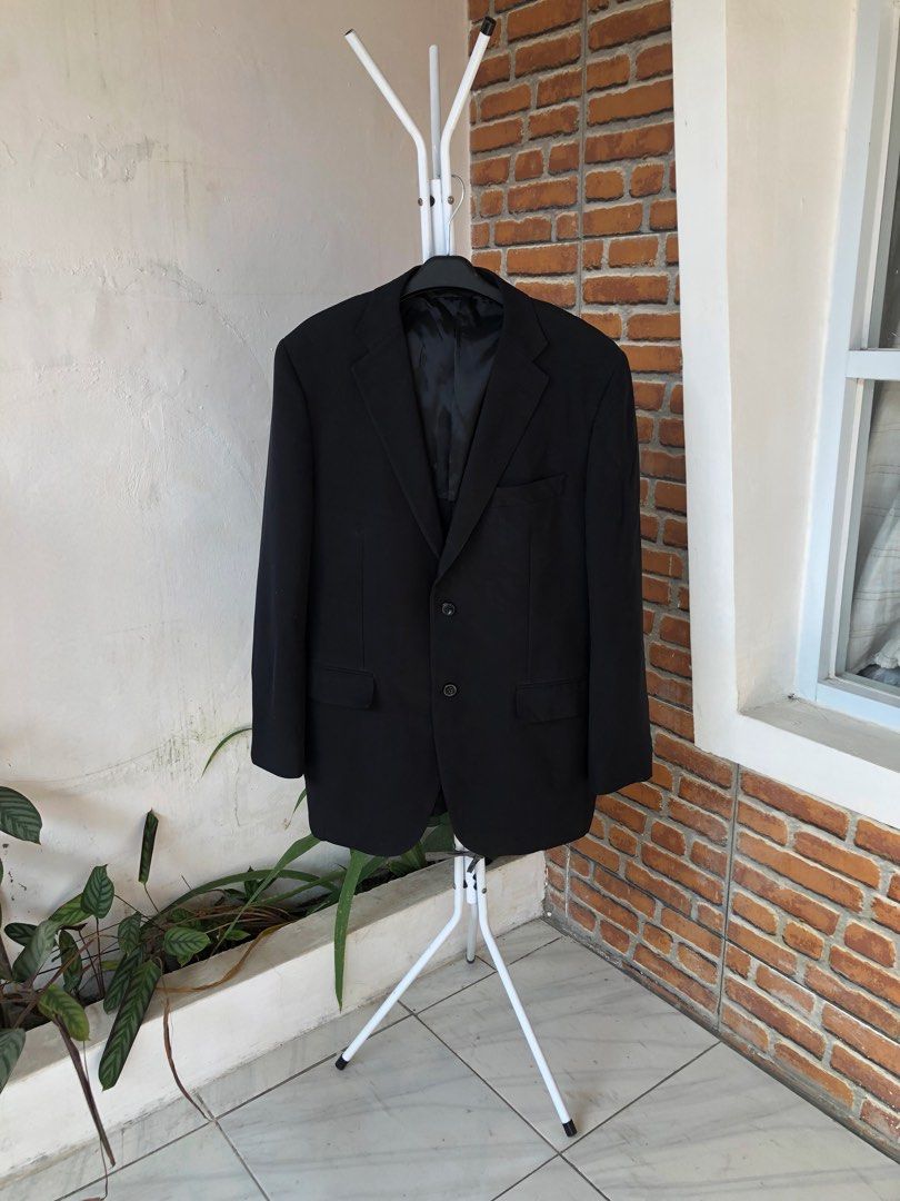 JAS PRIA HITAM PREMIUM FORMAL MEN SUITS IN BLACK NOT ZARA MAN, Fesyen ...