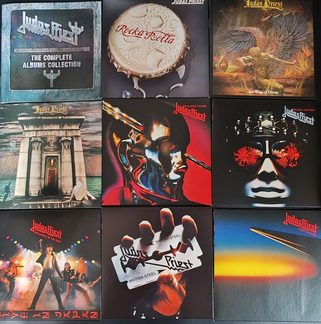 Judas Priest The Complete Collection 16 albums boxset, Hobbies & Toys ...