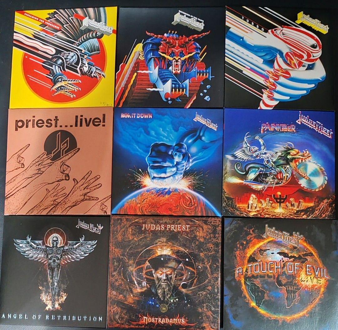 Judas Priest The Complete Collection 16 albums boxset, Hobbies & Toys ...