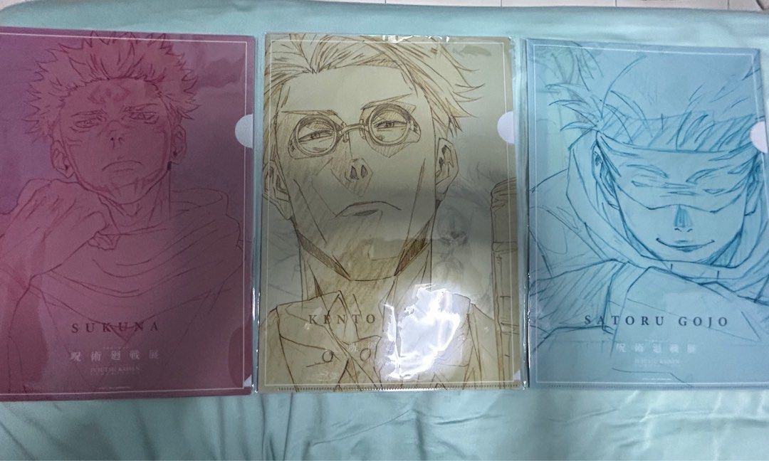 Jujutsu Kaisen L-shaped Folders, Hobbies & Toys, Memorabilia ...