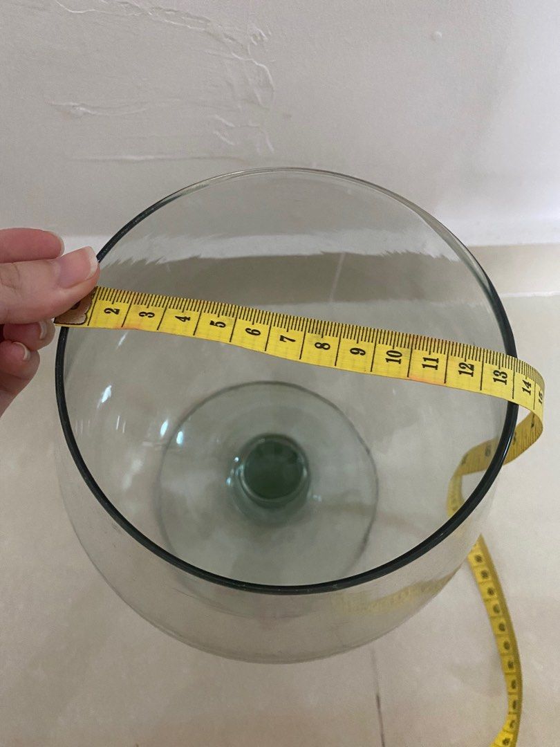 Jumbo wine glass terrarium lucky draw decoration wedding, Furniture ...