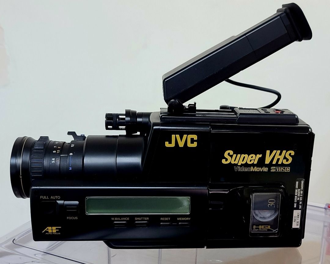 JVC GR-S55U Super-VHS Camcorder, 攝影器材, 攝錄機 - Carousell
