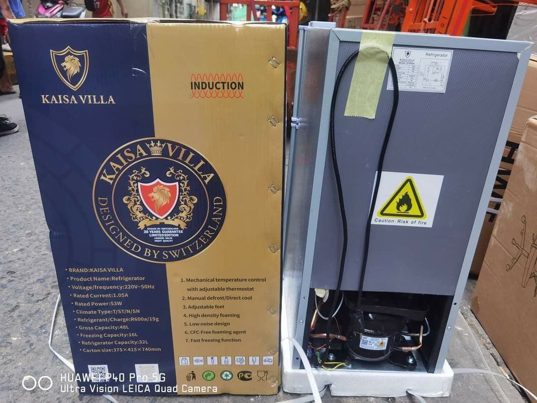 Kaisa Villa Two Door Mini Refrigerator, TV & Home Appliances, Kitchen ...