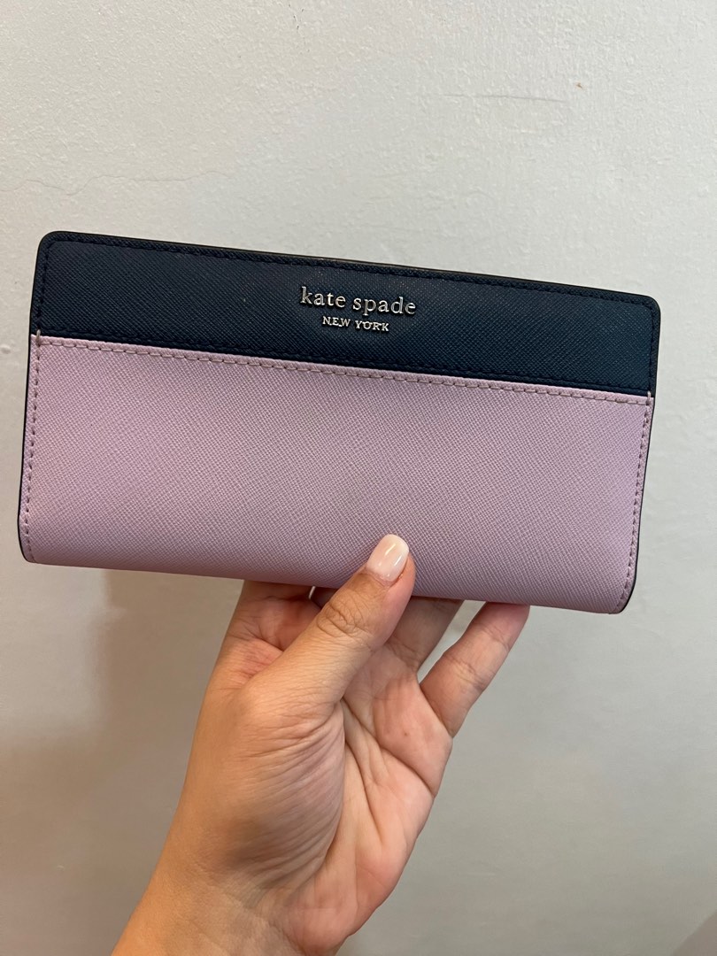 Katespade slim bifold wallet, Women's Fashion, Bags & Wallets, Wallets ...