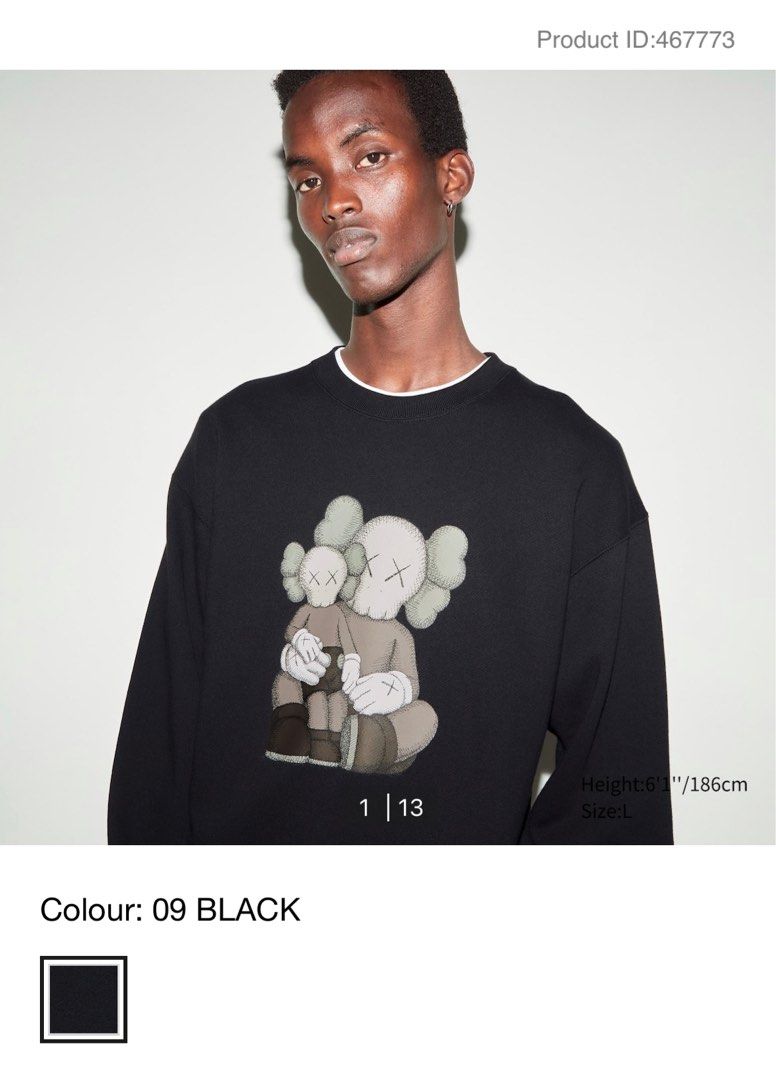 KAWS long sleeve shirt, Men's Fashion, Tops & Sets, Tshirts & Polo ...