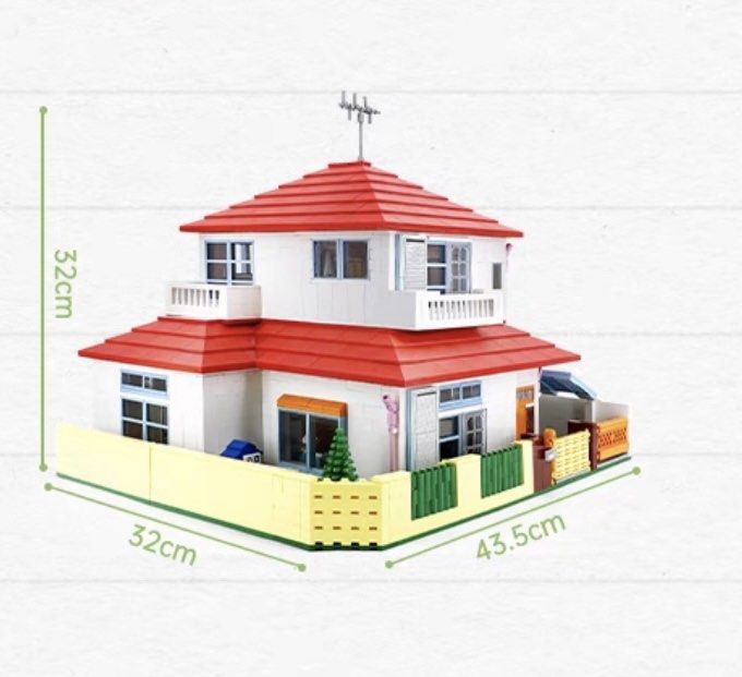 Keeppley crayon shin chan house, Hobbies & Toys, Toys & Games on Carousell
