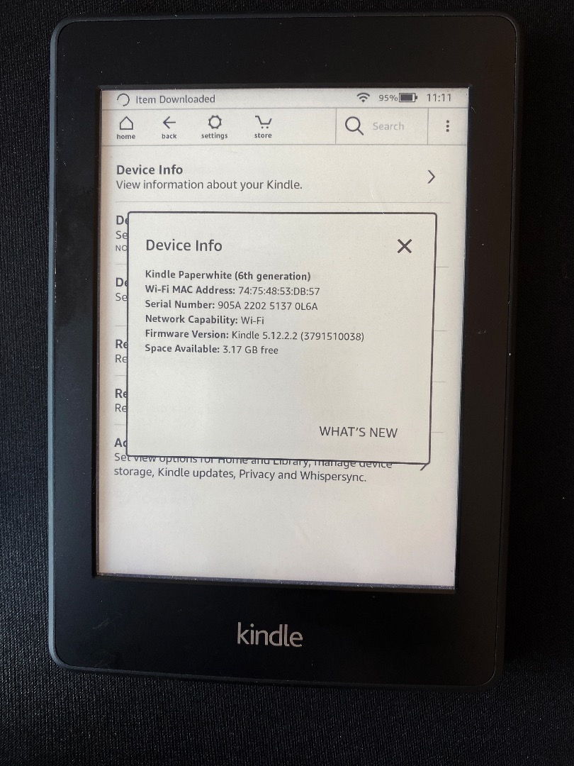 Kindle PaperWhite (6th generation) 4gb, Mobile Phones & Gadgets, E ...