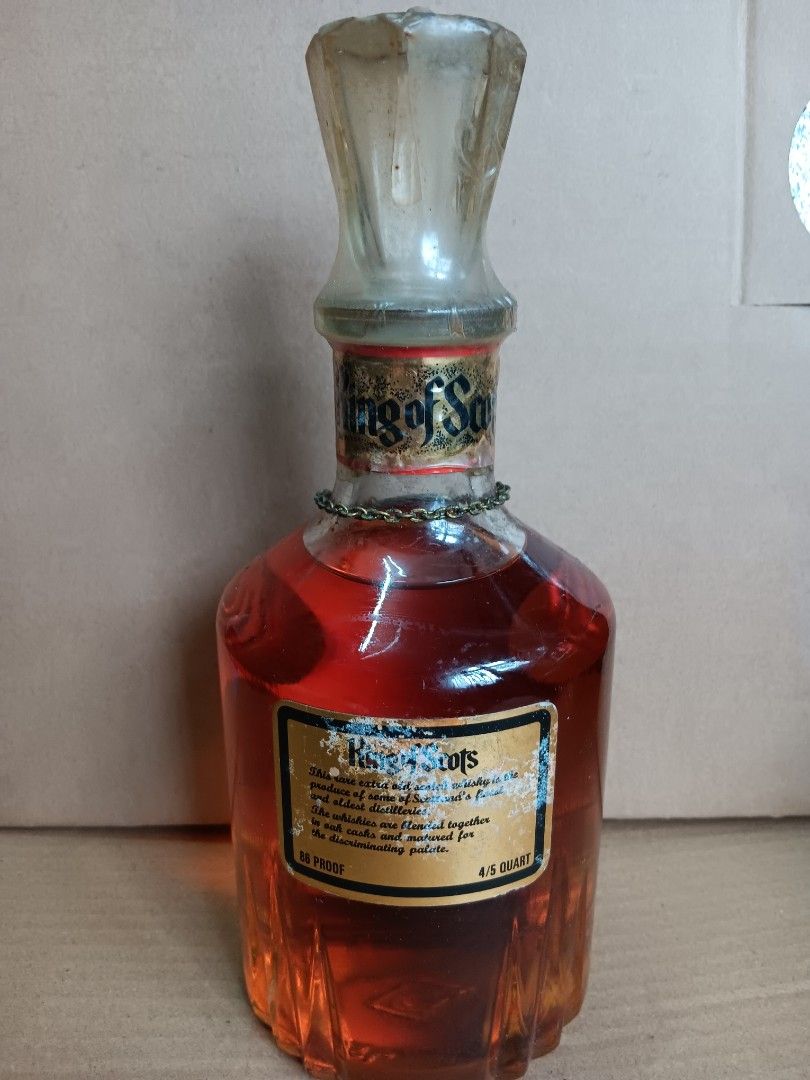 King of Scots Rare Extra Old Scotch Whisky 750ml, 嘢食 & 嘢飲, 酒精飲料 - Carousell