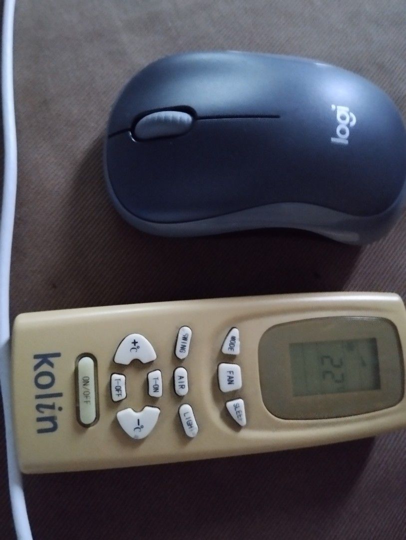 KOLIN 1HP Window type aircon ,w/ remote, Furniture & Home Living, Home ...