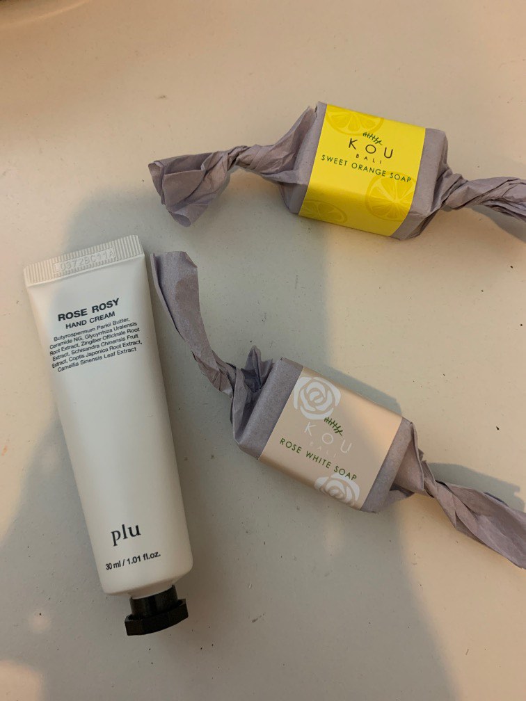 Kou hand soap and rose rosy hand cream, Beauty & Personal Care, Bath & Body, Bath on Carousell