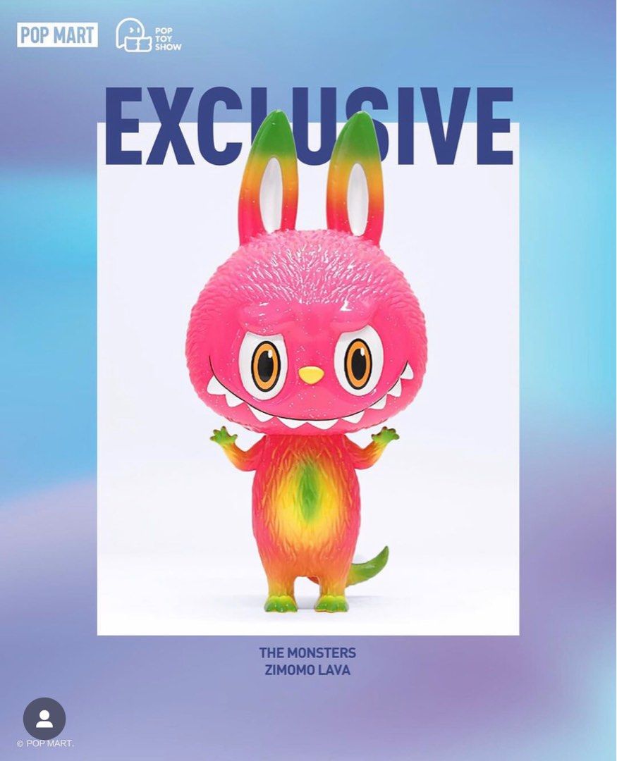 Labubu / Zimomo Lava, Hobbies & Toys, Toys & Games on Carousell